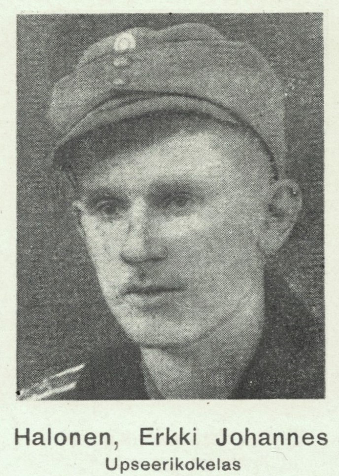Sotapolku.fi - Halonen, Erkki Johannes